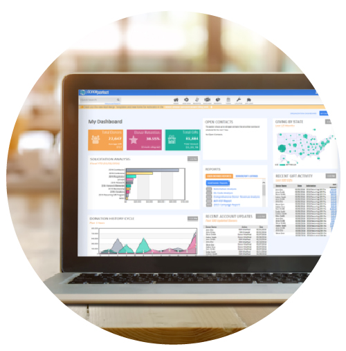 Fundraising Software, Full-Featured Fundraising Tools from DonorPerfect