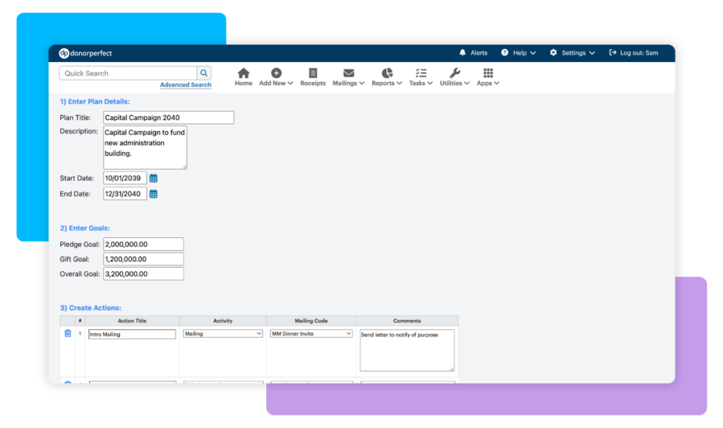 Nonprofit Moves Management System for DonorPerfect