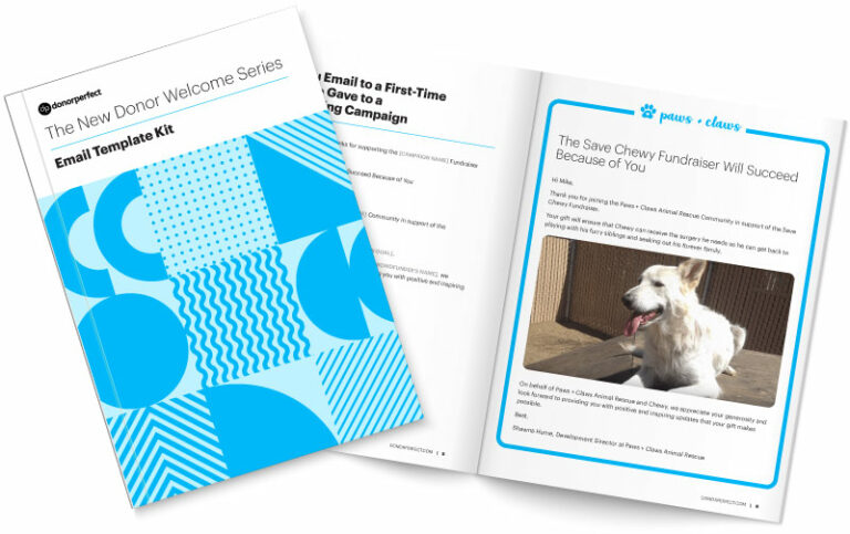 The New Donor Welcome Series Email Template Kit