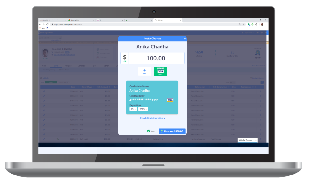 Nonprofit Payment Processing Services for DonorPerfect CRM
