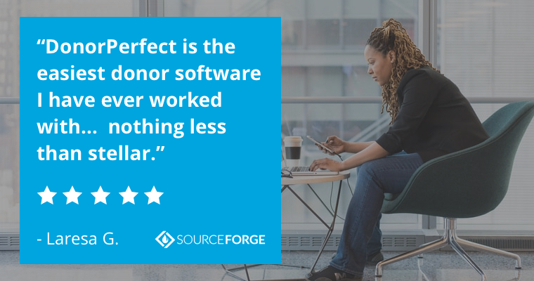 Ratings and Reviews of DonorPerfect Fundraising Software