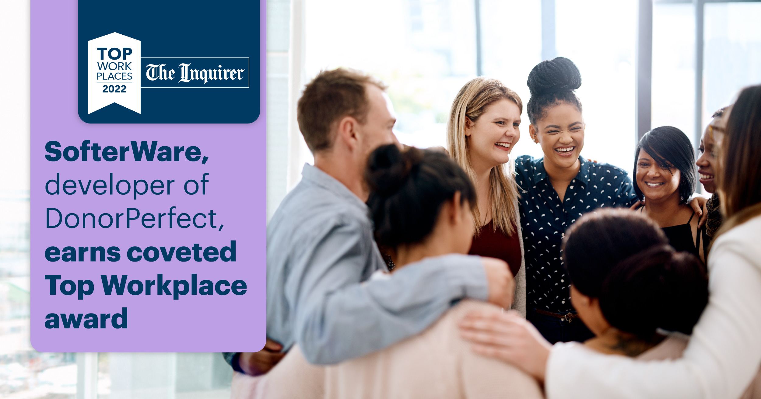 SofterWare named Top Workplace by Philadelphia Inquirer